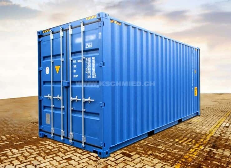 20' HIGH CUBE Box Seecontainer, NEU/neuwertig - K. SCHMIED AG