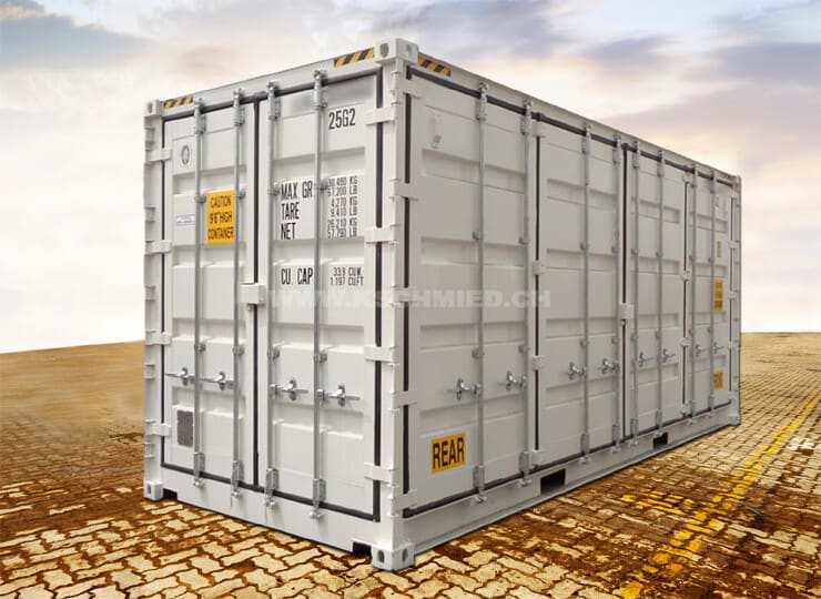 20' HIGH CUBE ALL SIDE ACCESS sea container, NEW/as good as new (1 trip ...