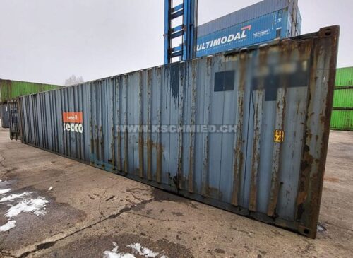 40' PALLET WIDE sea container, used - K. Schmied AG – Containers ...