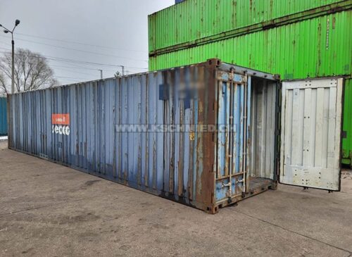 40' PALLET WIDE sea container, used - K. Schmied AG – Containers ...
